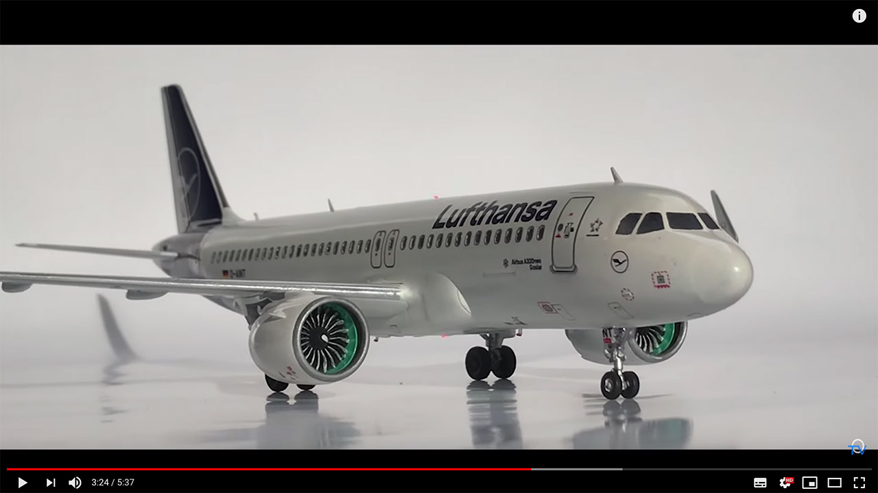 Revell Airbus A320 NEO Lufthansa LED’s assembly – Revell Blog