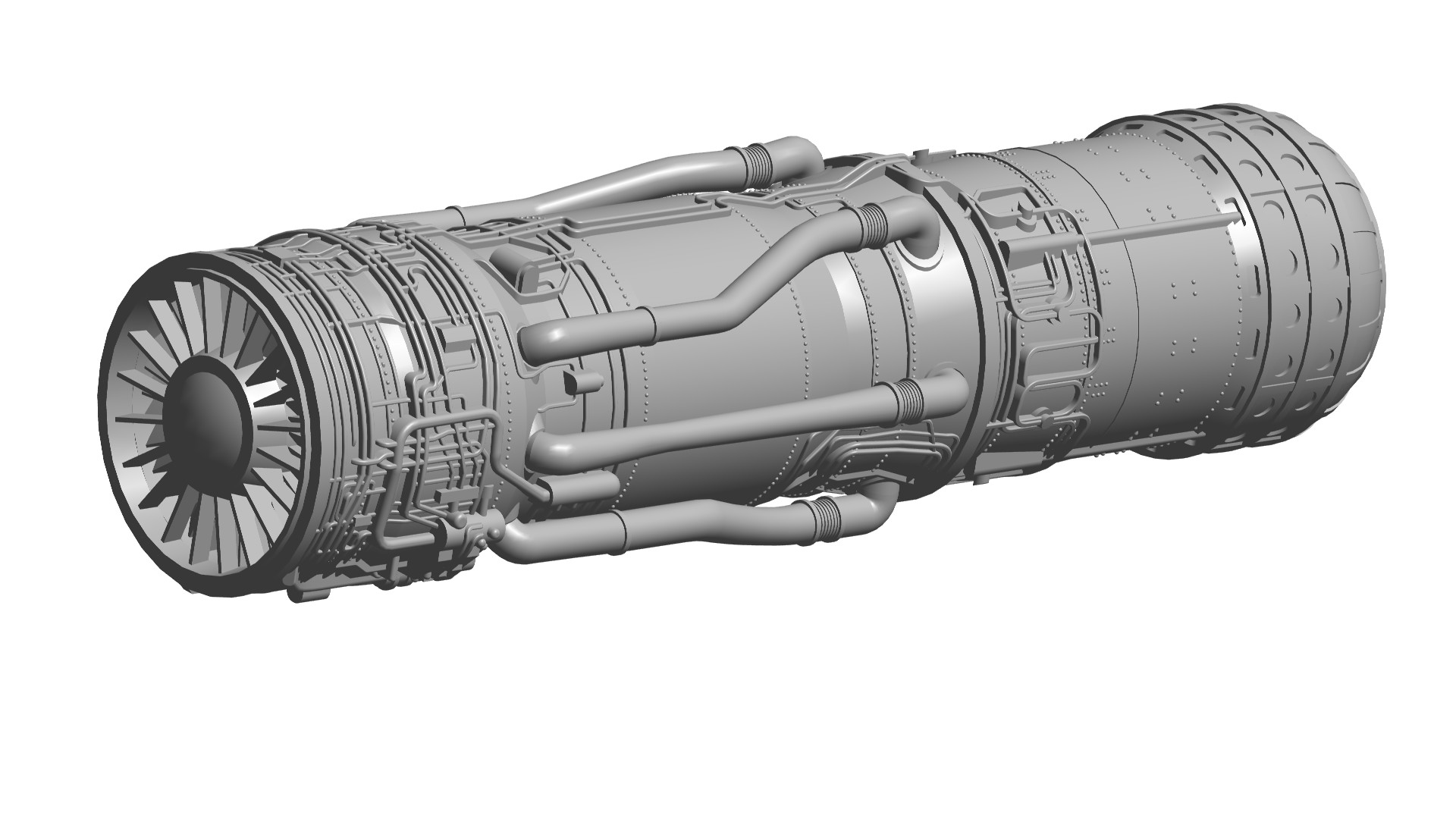 Erstes CAD der legendären Triebwerke der SR-71 Blackbird #RevellGreyProject