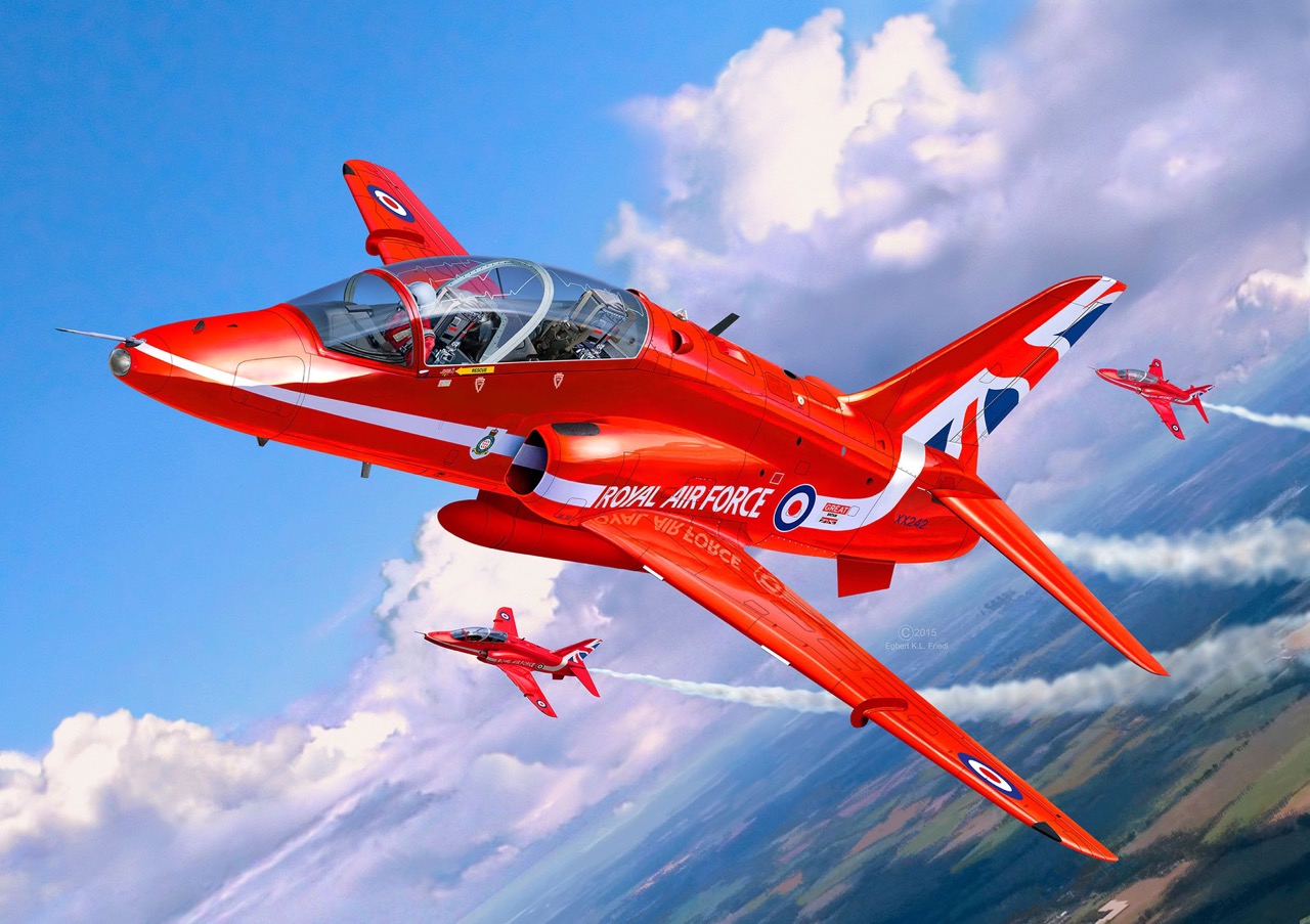 The BAe Hawk T.1 "Red Arrows" – A Model Builder’s Tribute to a British Aerobatic Icon